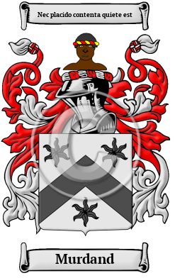 Murdand Name Meaning, Family History, Family Crest & Coats of Arms
