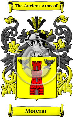 Moreno- Name Meaning, Family History, Family Crest & Coats of Arms