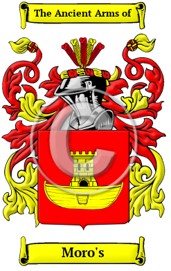 Moro's Name Meaning, Family History, Family Crest & Coats of Arms