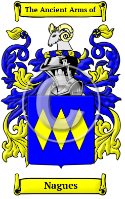 Nagues Name Meaning, Family History, Family Crest & Coats of Arms