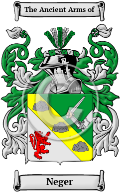 Neger Name Meaning, Family History, Family Crest & Coats of Arms
