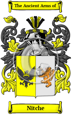 Nitche Name Meaning, Family History, Family Crest & Coats of Arms
