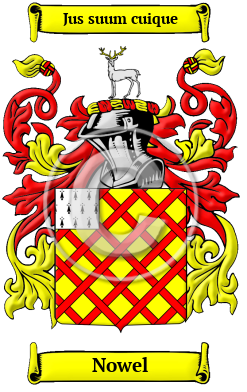 Nowel Name Meaning, Family History, Family Crest & Coats of Arms