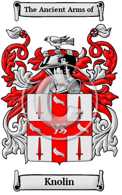 Knolin Name Meaning, Family History, Family Crest & Coats of Arms