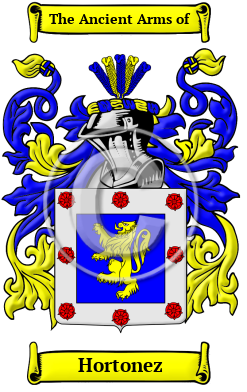 Hortonez Name Meaning, Family History, Family Crest & Coats of Arms