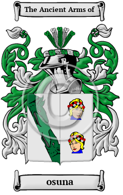 Osuna Name Meaning, Family History, Family Crest & Coats of Arms