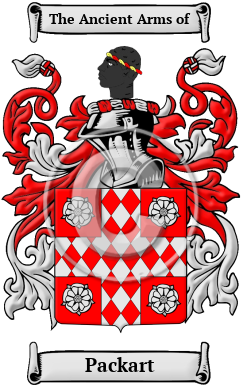 Packart Name Meaning, Family History, Family Crest & Coats of Arms