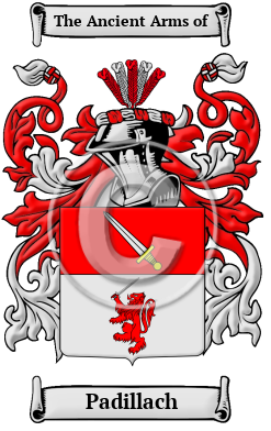 Padillach Name Meaning, Family History, Family Crest & Coats of Arms
