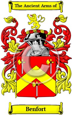 Benfort Name Meaning, Family History, Family Crest & Coats of Arms
