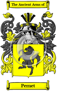Pernet Name Meaning, Family History, Family Crest & Coats of Arms