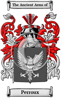 Perroux Name Meaning, Family History, Family Crest & Coats of Arms