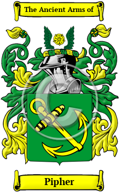 Pipher Name Meaning, Family History, Family Crest & Coats of Arms