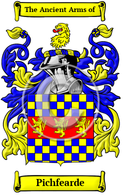 Pichfearde Name Meaning, Family History, Family Crest & Coats of Arms