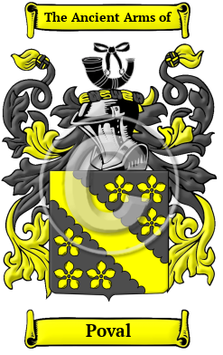 Poval Name Meaning, Family History, Family Crest & Coats of Arms