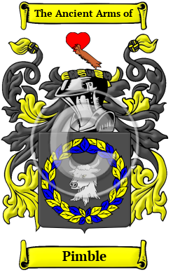 Pimble Name Meaning, Family History, Family Crest & Coats of Arms