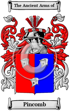 Pincomb Name Meaning, Family History, Family Crest & Coats of Arms