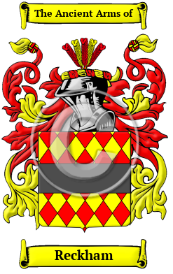 Reckham Name Meaning, Family History, Family Crest & Coats of Arms
