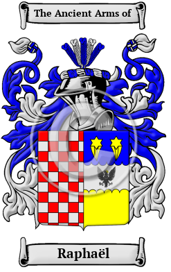 Raphaël Name Meaning, Family History, Family Crest & Coats of Arms