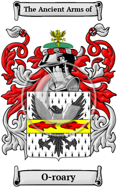 O-roary Name Meaning, Family History, Family Crest & Coats of Arms