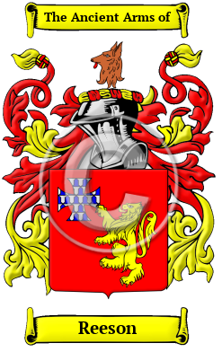 Reeson Name Meaning, Family History, Family Crest & Coats of Arms