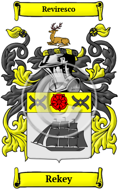 Rekey Name Meaning, Family History, Family Crest & Coats of Arms