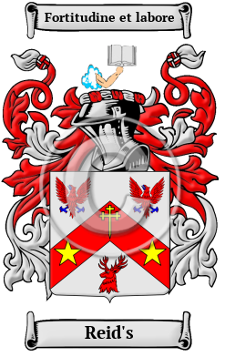 Reid's Name Meaning, Family History, Family Crest & Coats of Arms
