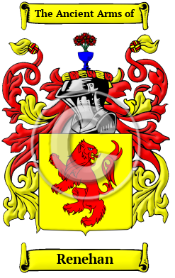 Renehan Name Meaning, Family History, Family Crest & Coats of Arms