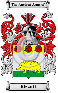 Rizzuti Name Meaning, Family History, Family Crest & Coats of Arms