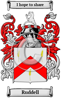 Ruddell Name Meaning, Family History, Family Crest & Coats of Arms