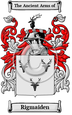 Rigmaiden Name Meaning, Family History, Family Crest & Coats of Arms