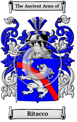 Ritacco Name Meaning, Family History, Family Crest & Coats of Arms