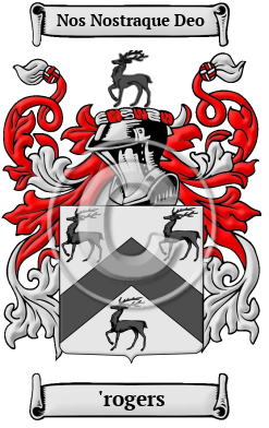 'rogers Name Meaning, Family History, Family Crest & Coats of Arms