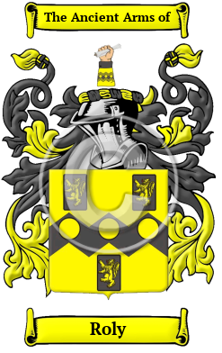 Roly Name Meaning, Family History, Family Crest & Coats of Arms