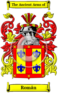 Român Name Meaning, Family History, Family Crest & Coats of Arms