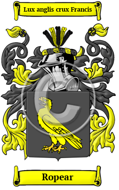 Ropear Name Meaning, Family History, Family Crest & Coats of Arms