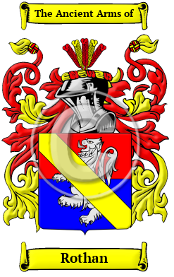Rothan Name Meaning, Family History, Family Crest & Coats of Arms