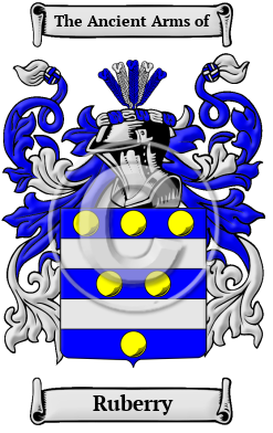 Ruberry Name Meaning, Family History, Family Crest & Coats of Arms