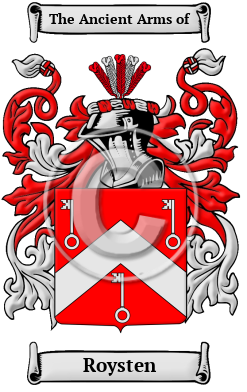Roysten Name Meaning, Family History, Family Crest & Coats of Arms