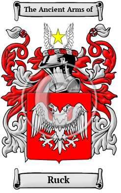 Ruck Name Meaning, Family History, Family Crest & Coats of Arms