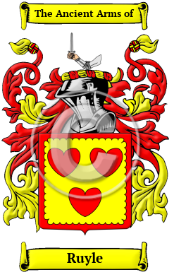 Ruyle Name Meaning, Family History, Family Crest & Coats of Arms