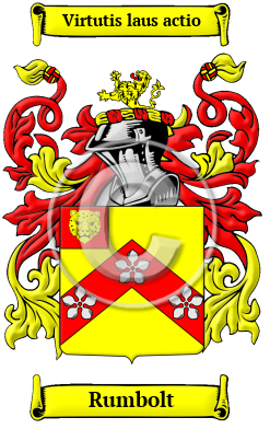 Rumbolt Name Meaning, Family History, Family Crest & Coats of Arms