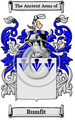 Rumfit Name Meaning, Family History, Family Crest & Coats of Arms