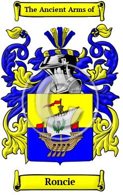 Roncie Name Meaning, Family History, Family Crest & Coats of Arms
