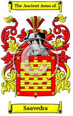 Saavedra Name Meaning, Family History, Family Crest & Coats of Arms
