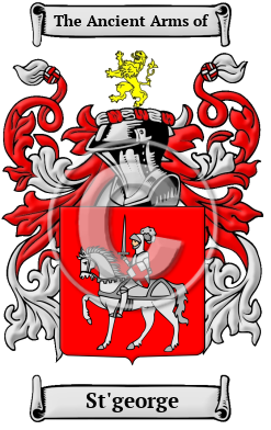 St'george Name Meaning, Family History, Family Crest & Coats of Arms