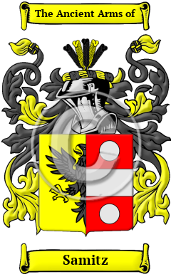 Samitz Name Meaning, Family History, Family Crest & Coats of Arms