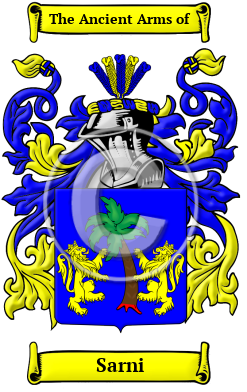Sarni Name Meaning, Family History, Family Crest & Coats of Arms