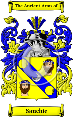 Sauchie Name Meaning, Family History, Family Crest & Coats of Arms