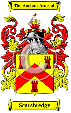 Scarsbredge Name Meaning, Family History, Family Crest & Coats of Arms