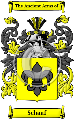 Schaaf Name Meaning, Family History, Family Crest & Coats of Arms